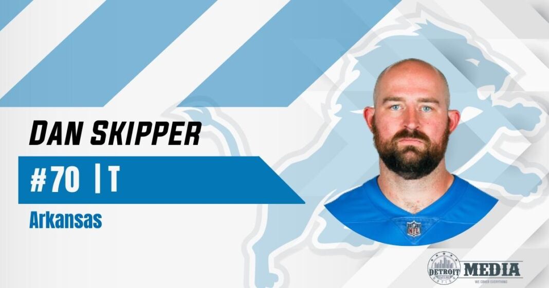 Detroit Lions Re-sign Dan Skipper - Detroit Sports Nation