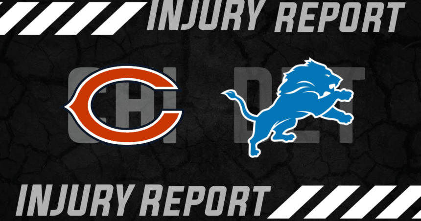 Final Detroit Lions Injury Report for Week 2 Matchup vs. Bears ...