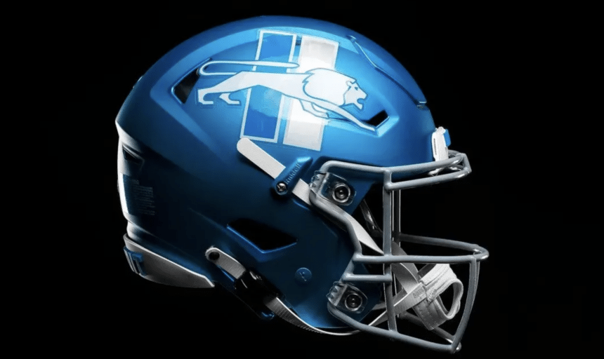 Detroit Lions locker room celebration following 34-20 win over Packers ...