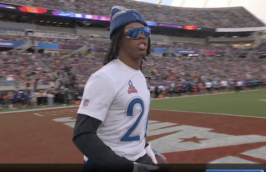 Detroit Lions RB Jahmyr Gibbs catches game-winning TD in 2024 Pro Bowl ...