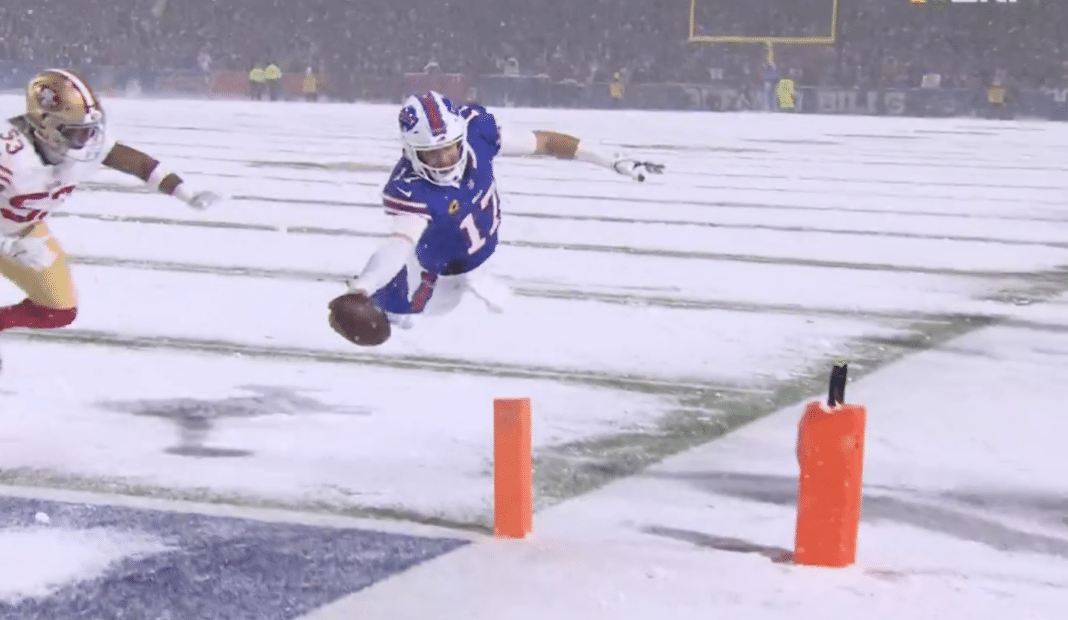 Watch: Josh Allen Throws TD, Catches TD, and Rushes For TD on TWO PLAYS ...