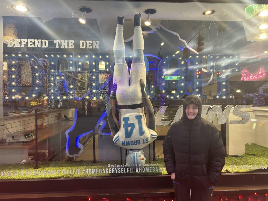 Rochester Bakery Displays Life-Sized Amon-Ra St. Brown Headstand ...