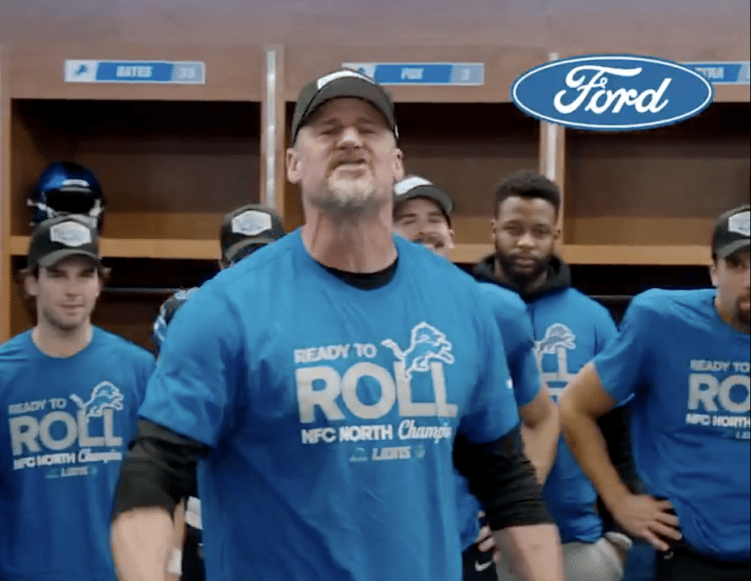 Dan Campbell's Fired-Up Locker Room Speech After Lions' Historic Win Vs ...