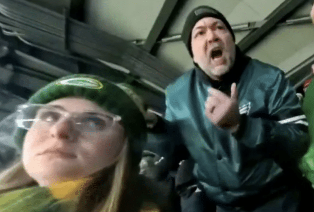 Loser Eagles Fan Who Berated Female Packers Fan Fired From His Job ...