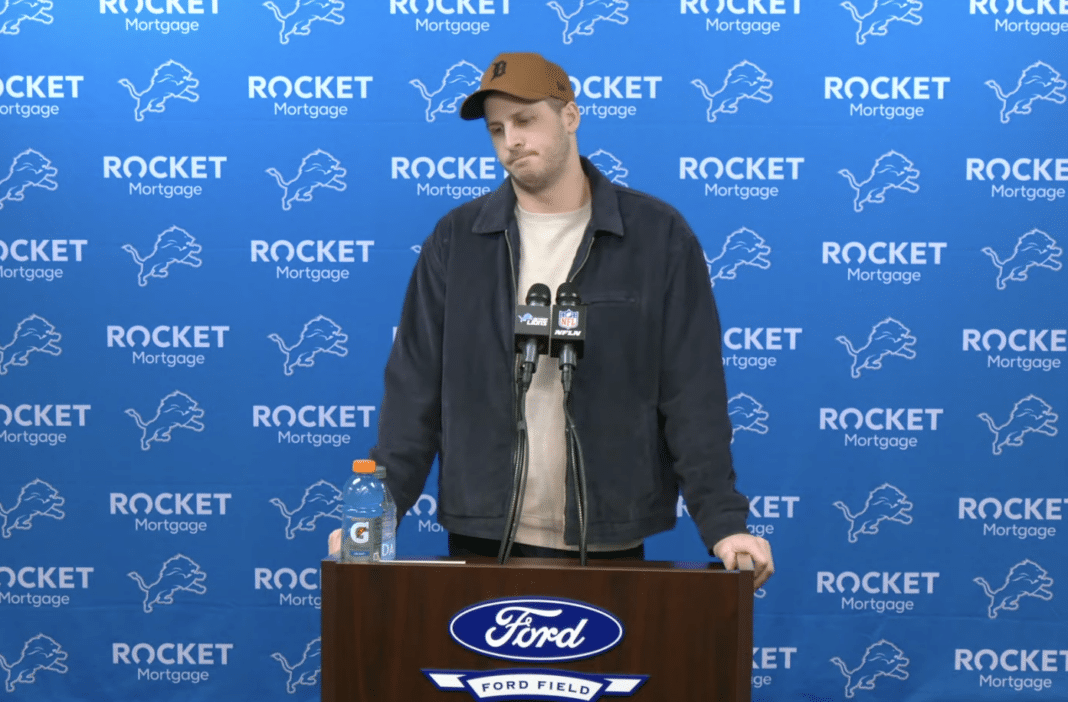 Jared Goff Reflects on Heartbreaking Playoff Loss to Commanders ...