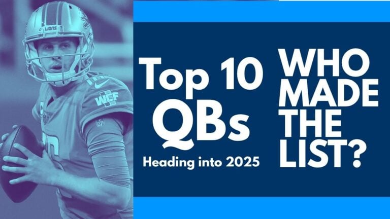Top 10 NFL Quarterbacks Heading Into The 2025 Season - Detroit Sports ...