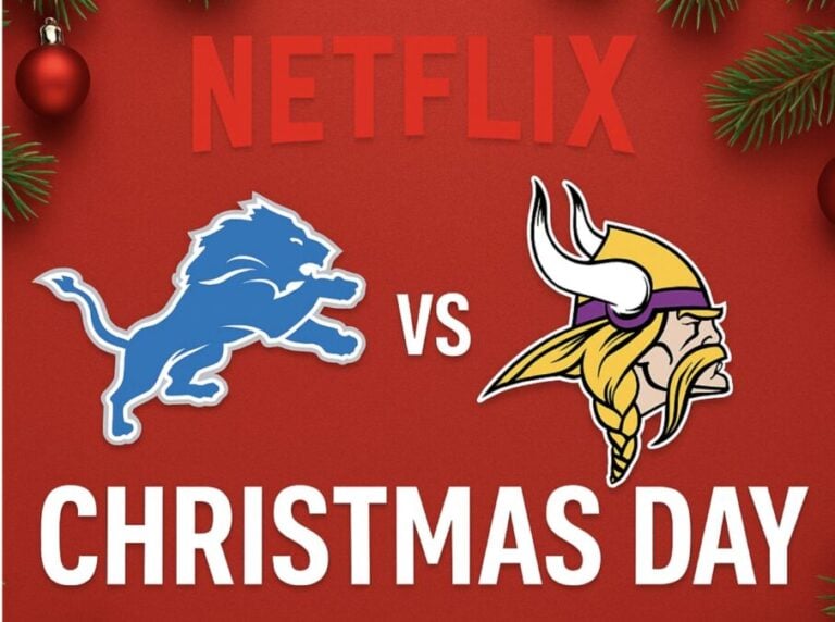 Detroit Lions vs. Vikings on Christmas Gets a Netflix Broadcast Crew ...