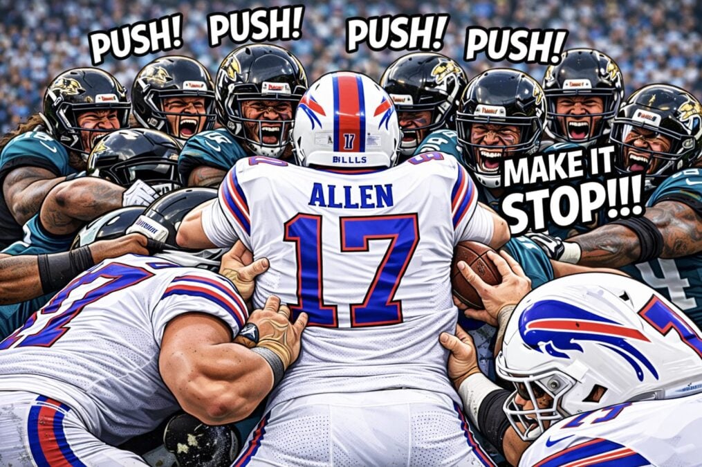 Bills Execute the Most Insane Tush Push in NFL Playoff History ...