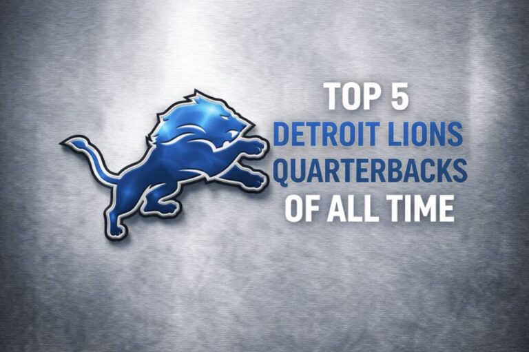 Top 5 Detroit Lions Quarterbacks of All Time (Through 2025 Season ...
