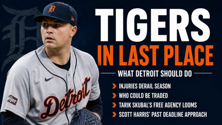 Tigers tumble to last place: what it means for the 2026 trade deadline ...