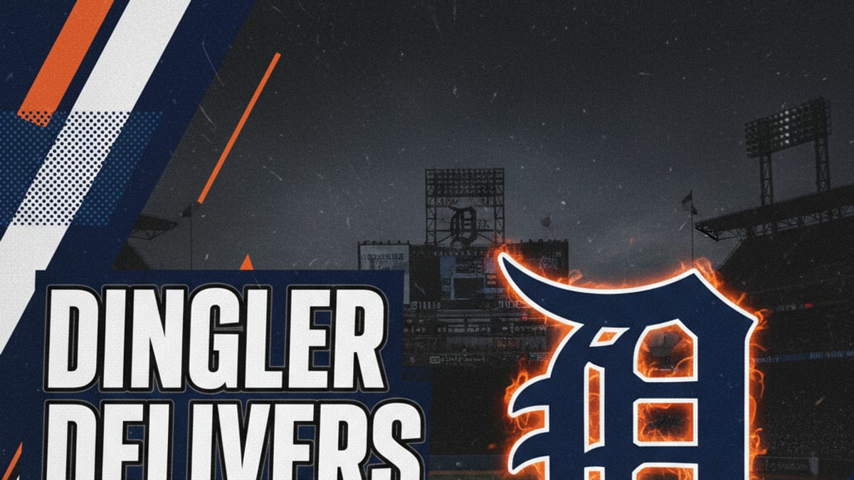 Dillon Dingler’s Homer Gave Tigers Their Spark - Detroit Sports Nation