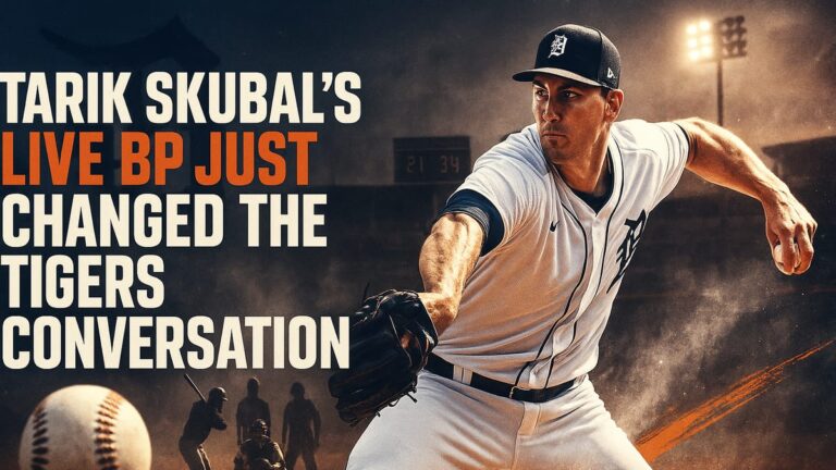 Tarik Skubal’s Live BP Changed the Tigers Outlook - Detroit Sports Nation