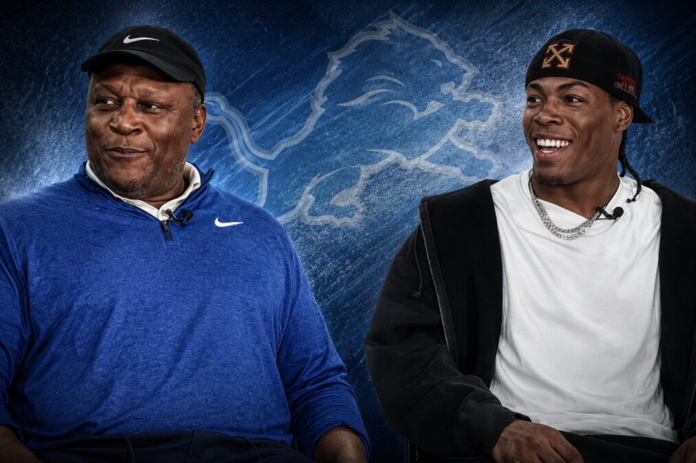 Jahmyr Gibbs Reveals What Barry Sanders Means to Him - Detroit Sports ...
