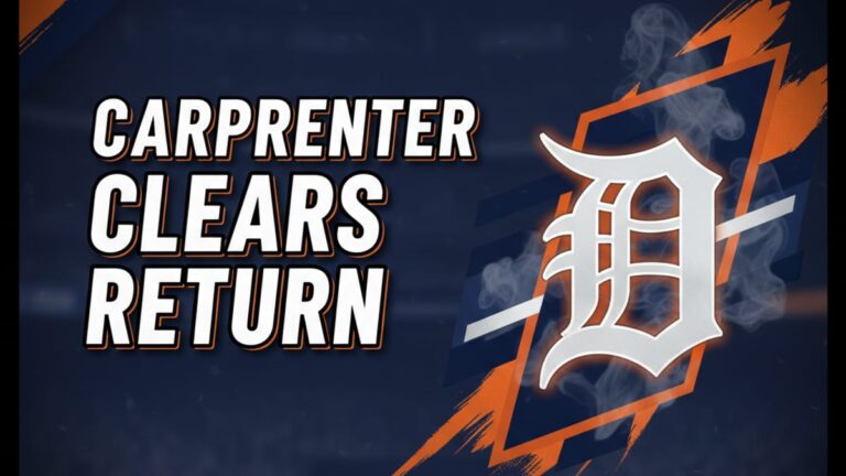 Kerry Carpenter Returns to Boost Tigers Lineup - Detroit Sports Nation
