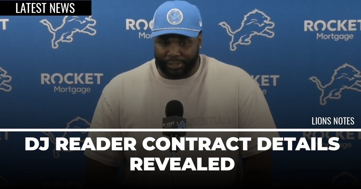 DJ Reader Contract Details Revealed - Detroit Sports Nation