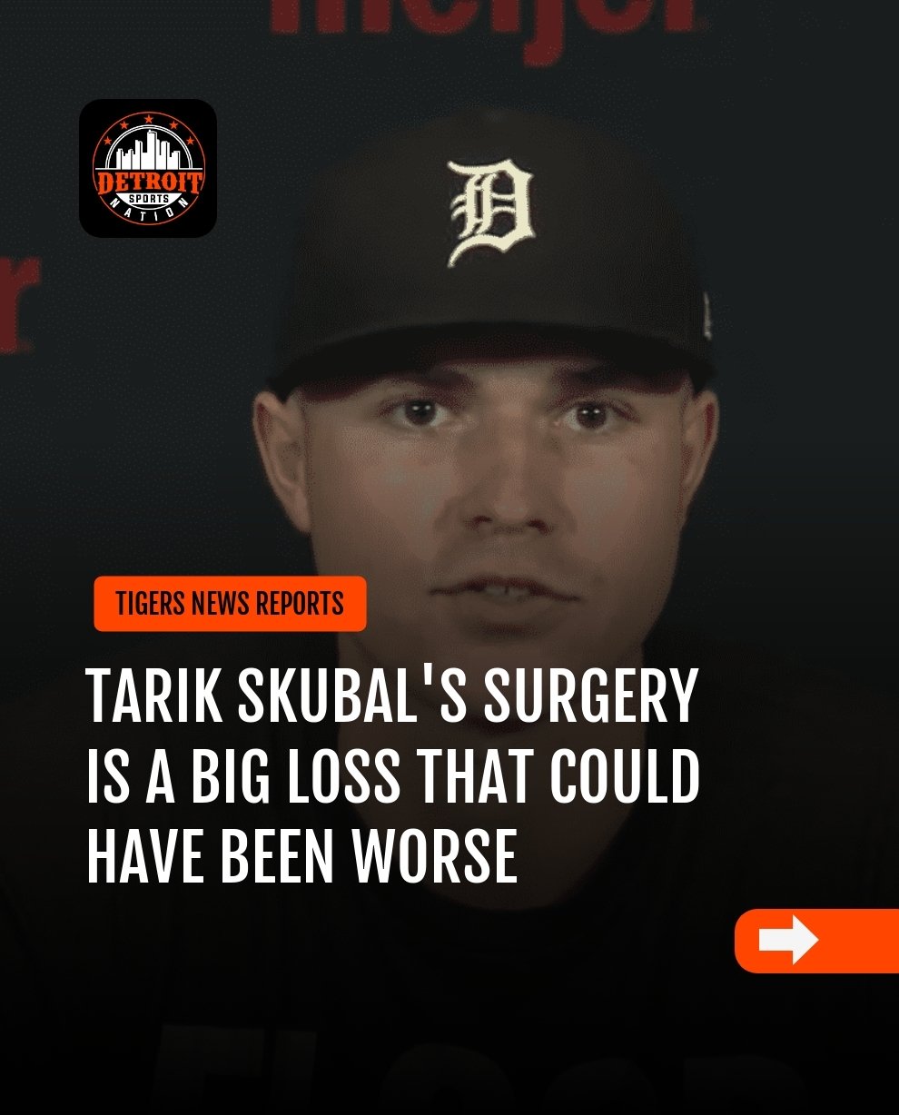 Tarik Skubal's surgery is a big loss that could have been worse