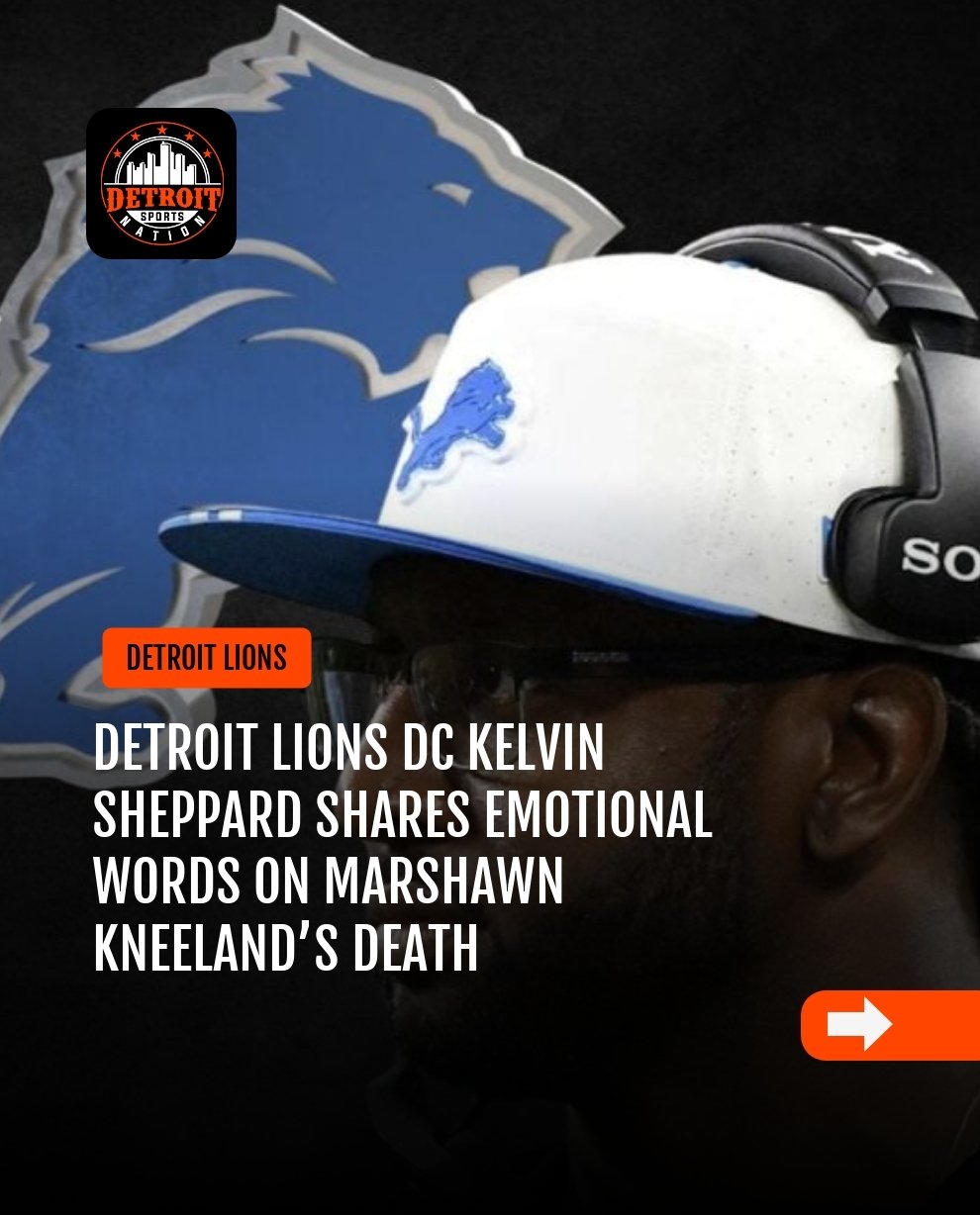 Detroit Lions DC Kelvin Sheppard Shares Emotional Words on Marshawn ...