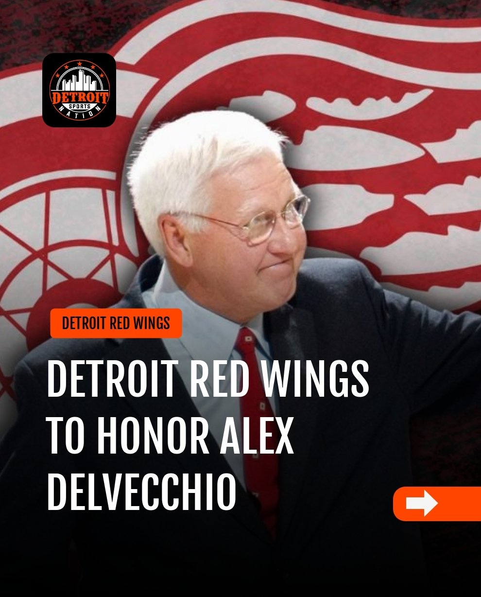 Detroit Red Wings to Honor Alex Delvecchio - Detroit Sports Nation