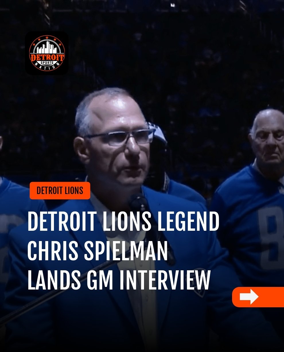 Detroit Lions Legend Chris Spielman Lands GM Interview - Detroit Sports ...