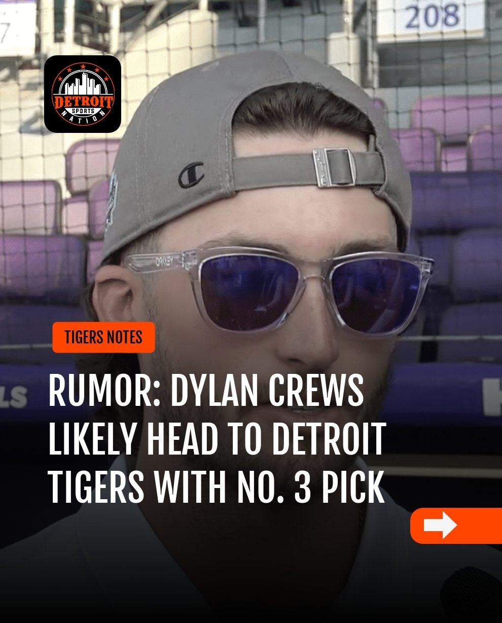 Rumor: Dylan Crews likely head to Detroit Tigers with No. 3 pick ...