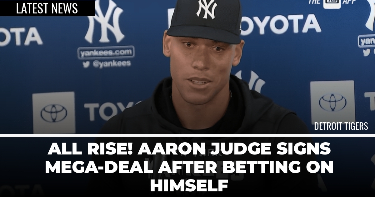 All Rise! Aaron Judge signs mega-deal after betting on himself ...
