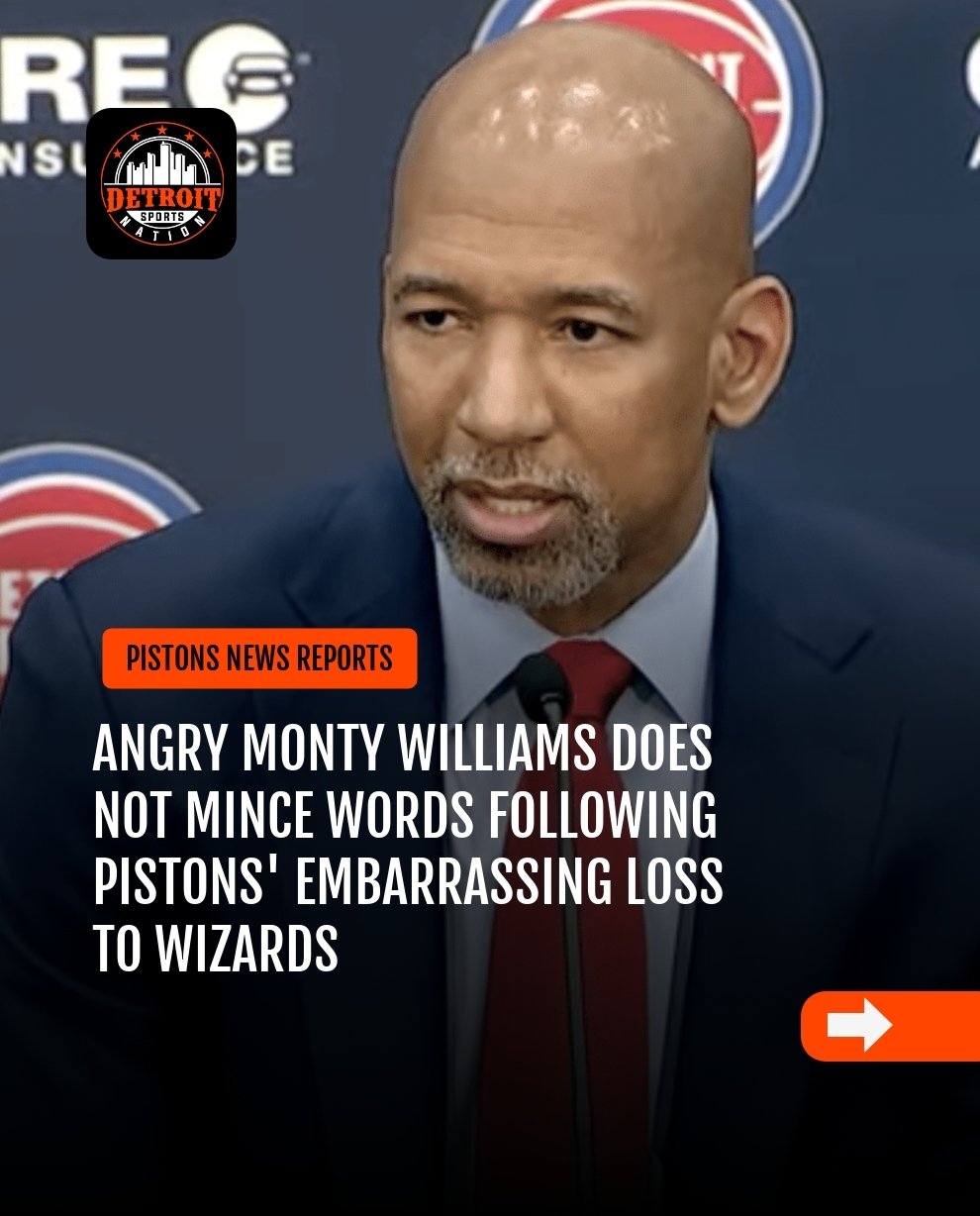 Angry Monty Williams does not mince words following Pistons ...
