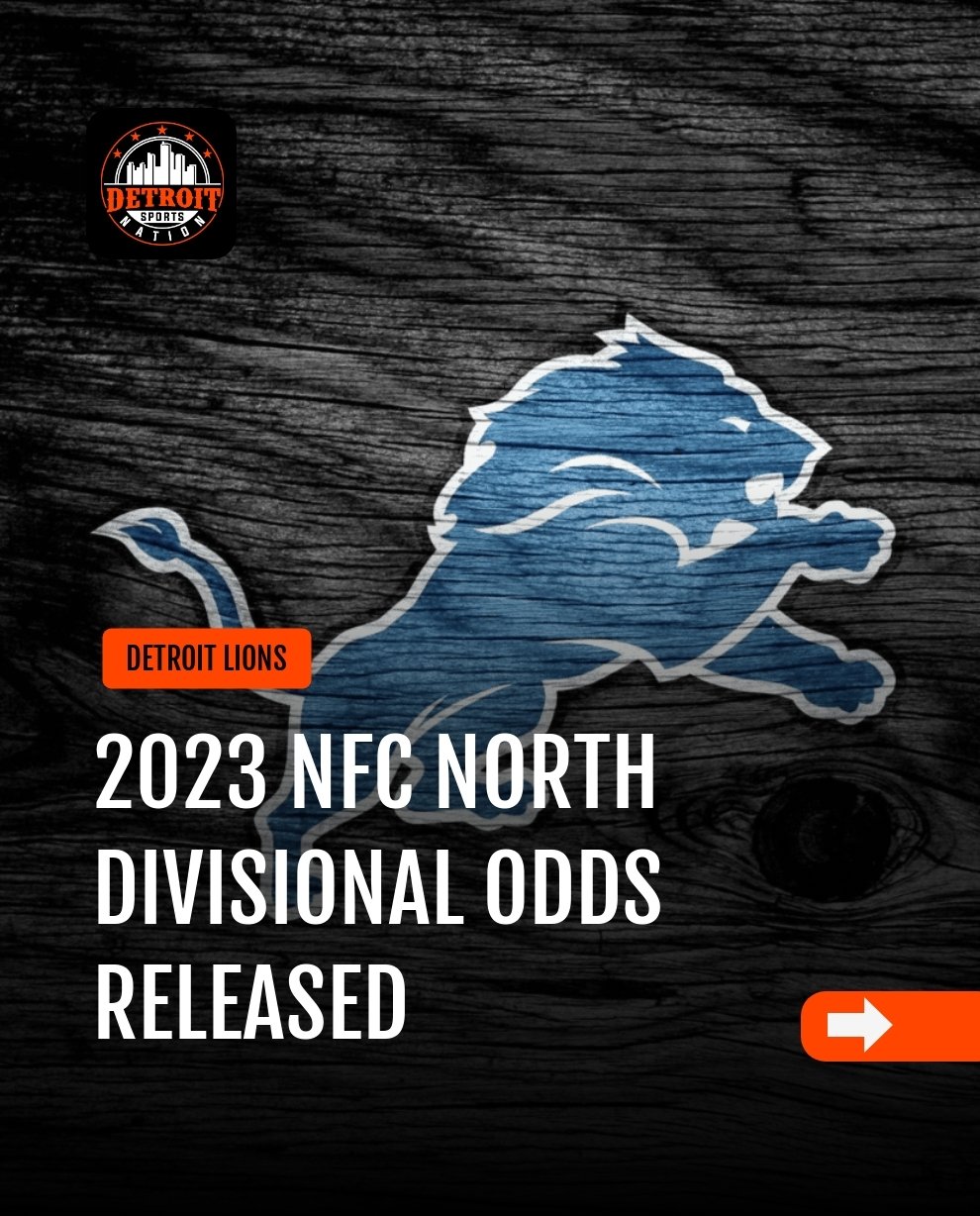 2023 NFC North Divisional Odds Released - Detroit Sports Nation