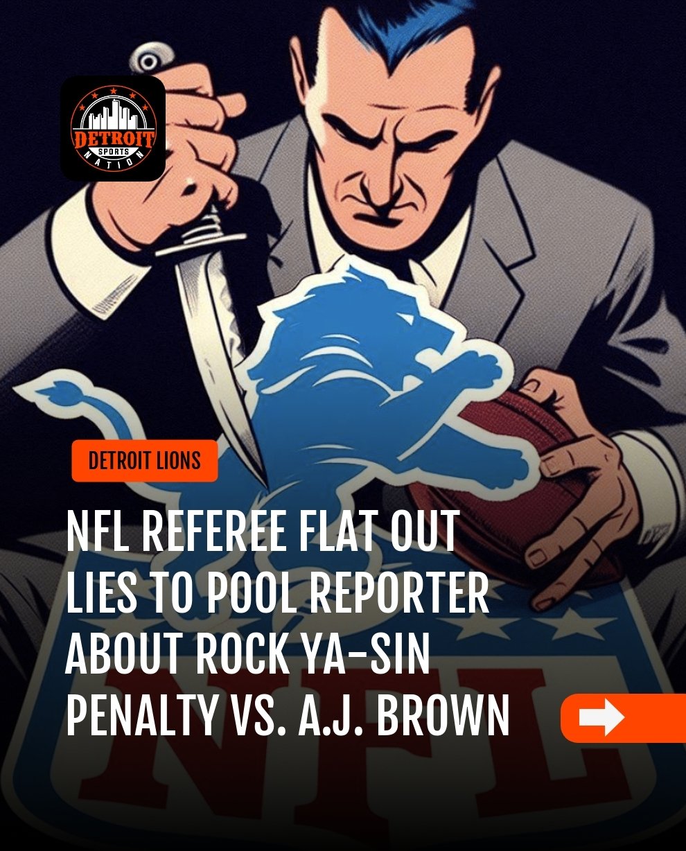 NFL Referee Flat Out Lies To Pool Reporter About Rock Ya-Sin Penalty vs ...