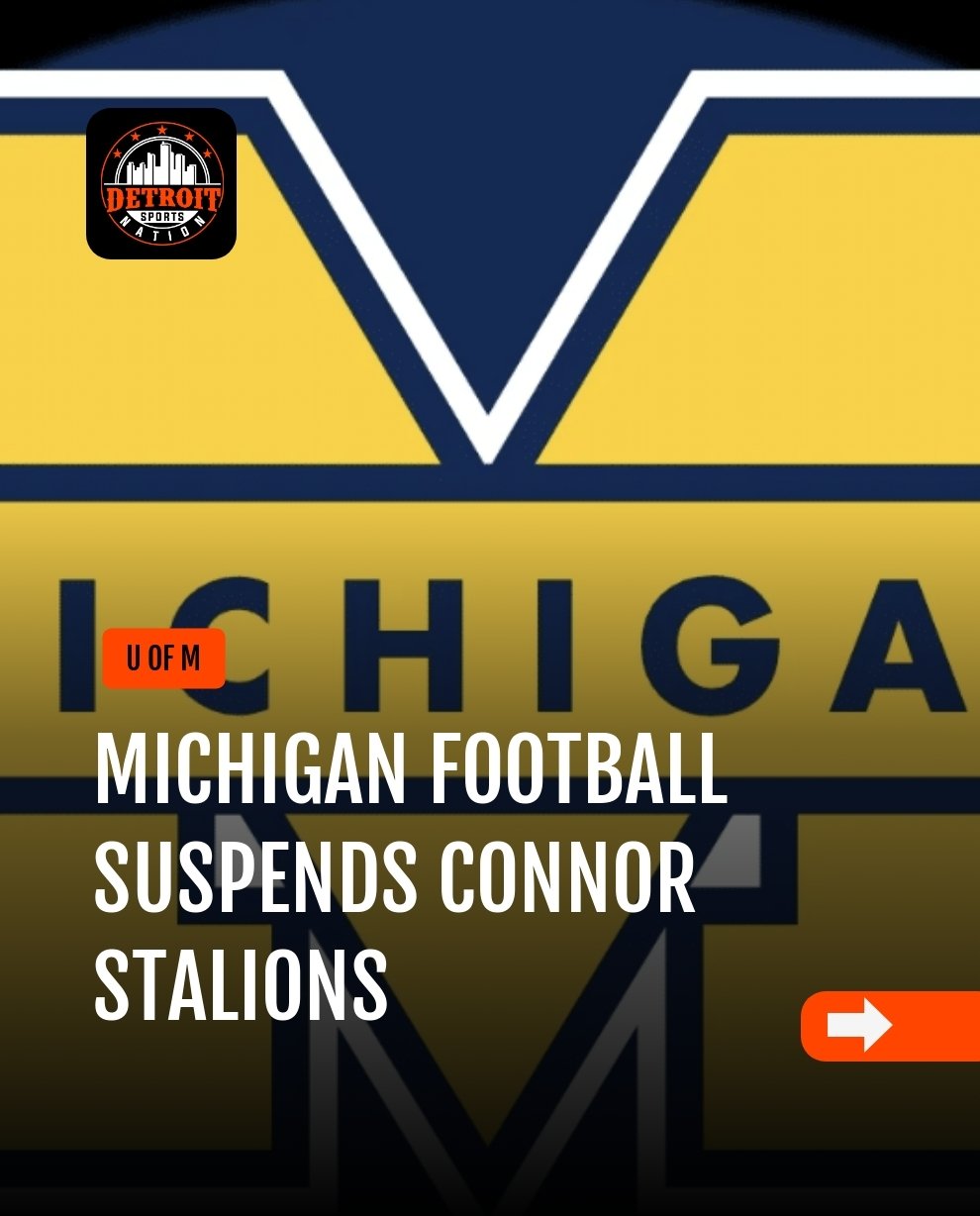 Michigan Football suspends Connor Stalions - Detroit Sports Nation
