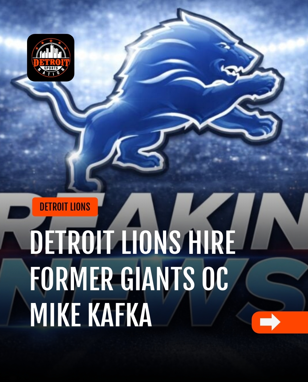 Detroit Lions Hire Former Giants OC Mike Kafka - Detroit Sports Nation