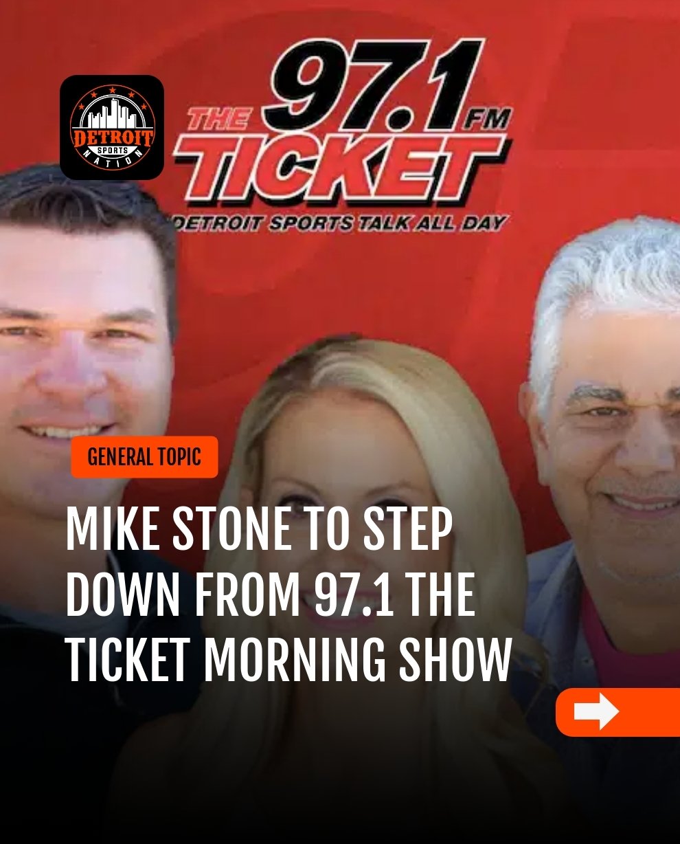 Mike Stone to step down from 97.1 The Ticket Morning Show - Detroit ...