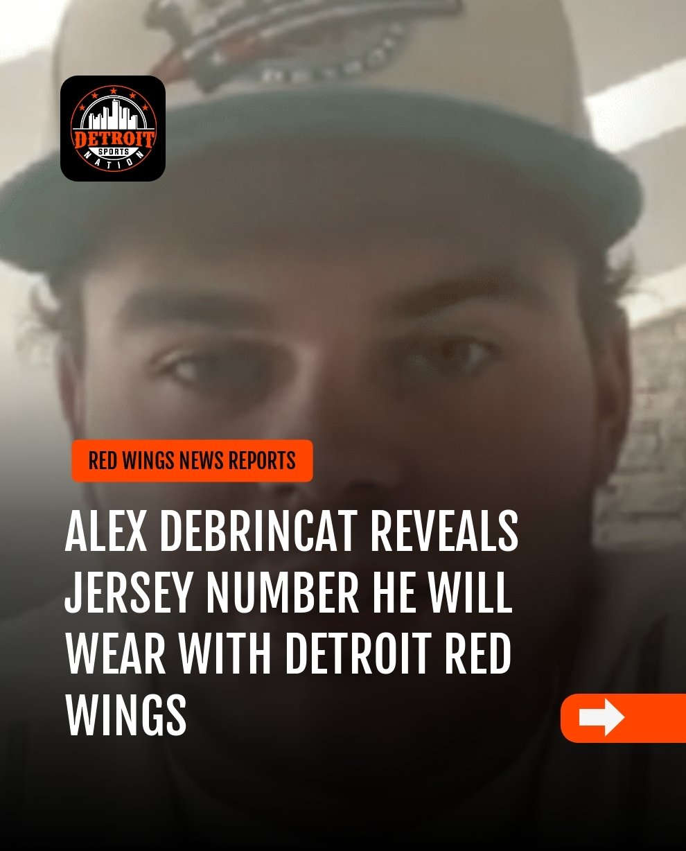 Alex DeBrincat reveals jersey number he will wear with Detroit Red ...