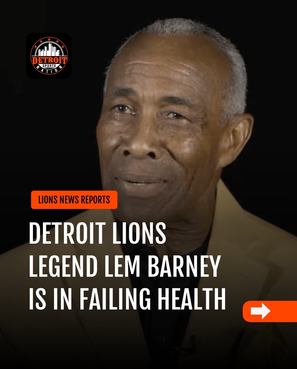 Detroit Lions legend Lem Barney is in failing health - Detroit Sports ...