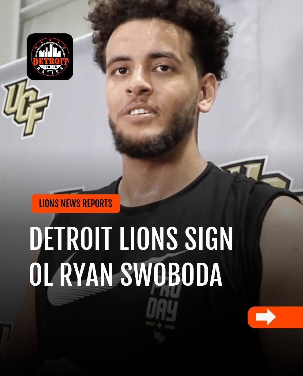 Detroit Lions sign OL Ryan Swoboda - Detroit Sports Nation