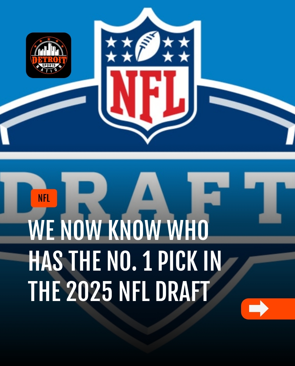 We Now Know Who Has the No. 1 Pick in the 2025 NFL Draft - Detroit ...