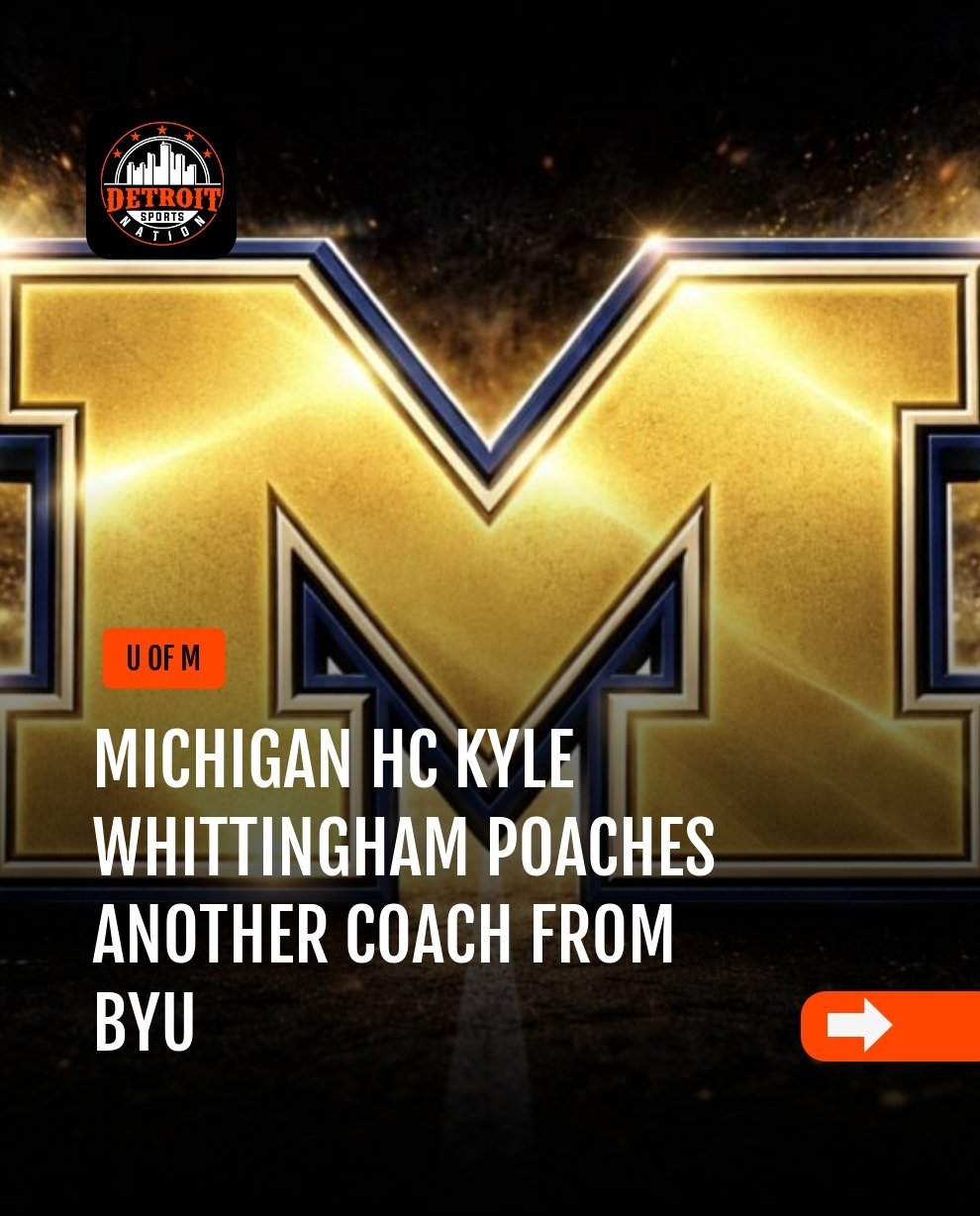 Michigan HC Kyle Whittingham Poaches ANOTHER Coach from BYU - Detroit ...