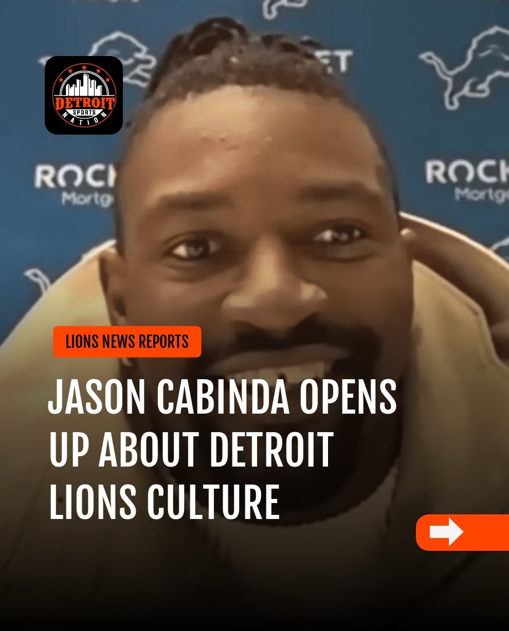 Jason Cabinda Opens Up About Detroit Lions Culture - Detroit Sports Nation