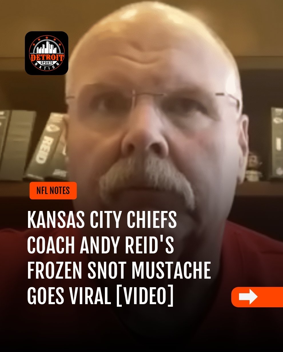 Kansas City Chiefs Coach Andy Reid's Frozen Snot Mustache Goes Viral ...