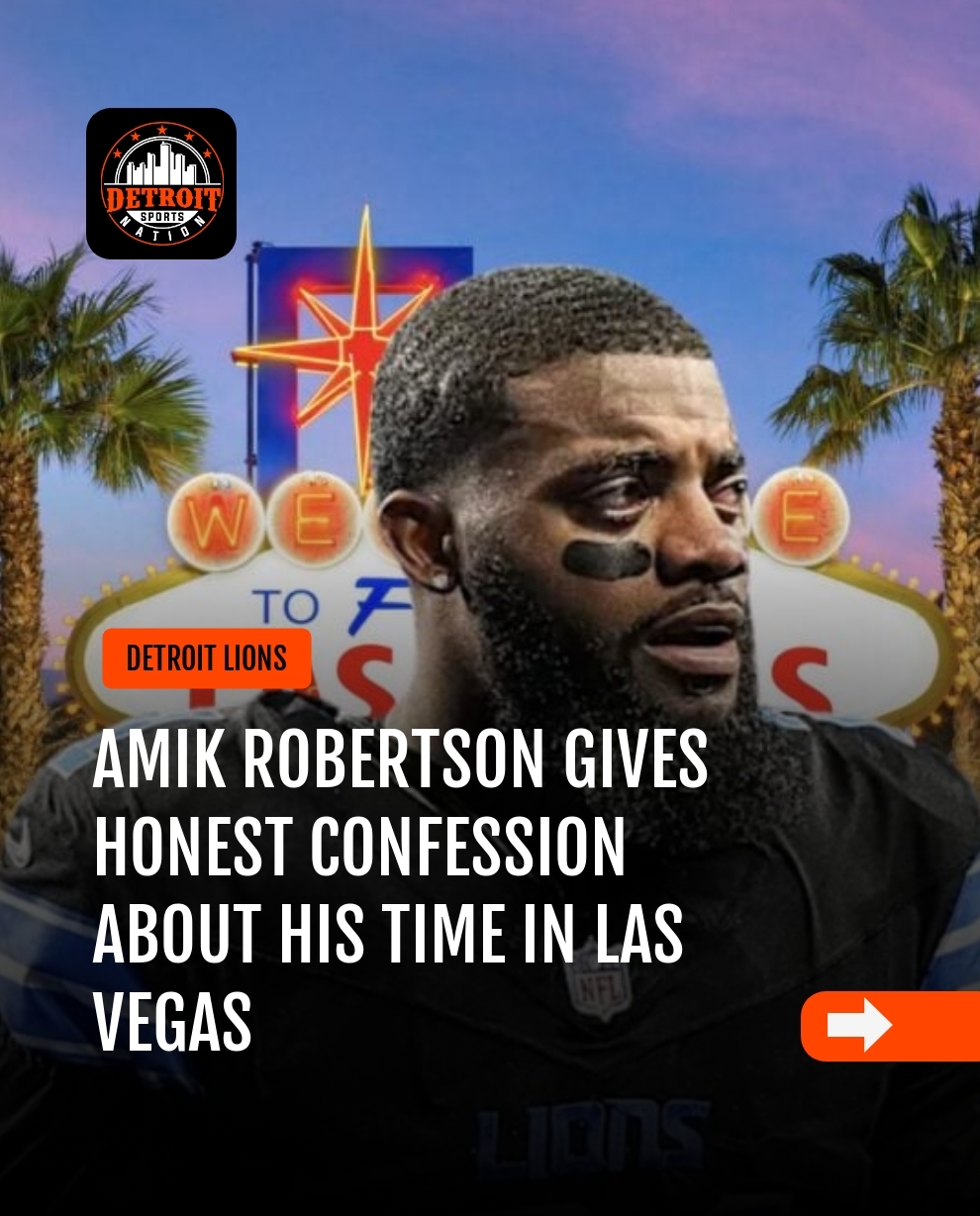 Amik Robertson Gives Honest Confession About His Time In Las Vegas ...