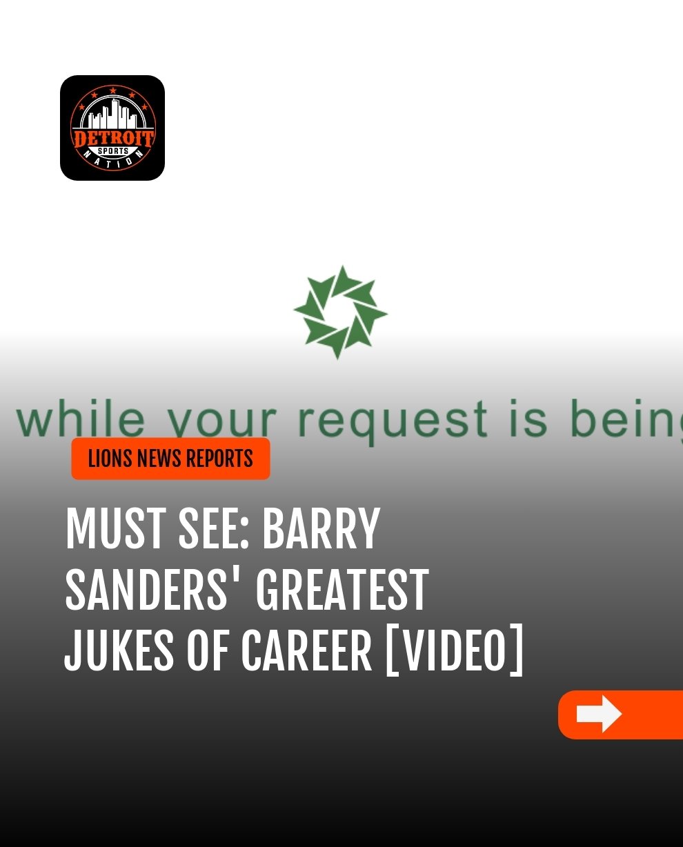 MUST SEE: Barry Sanders' greatest jukes of career [VIDEO] - Detroit ...