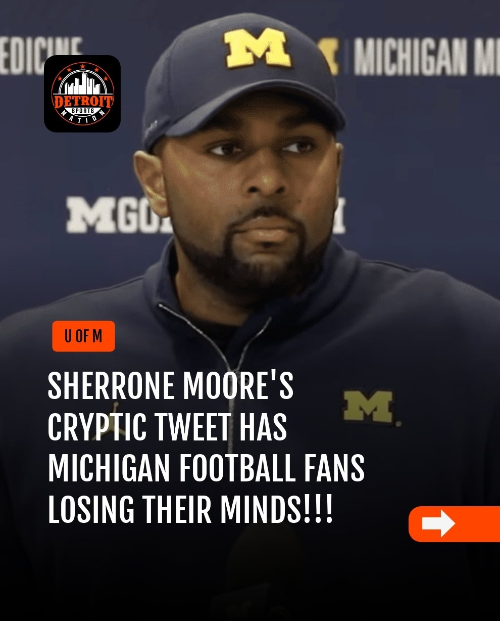 Sherrone Moore's Cryptic Tweet Has Michigan Football Fans LOSING THEIR ...