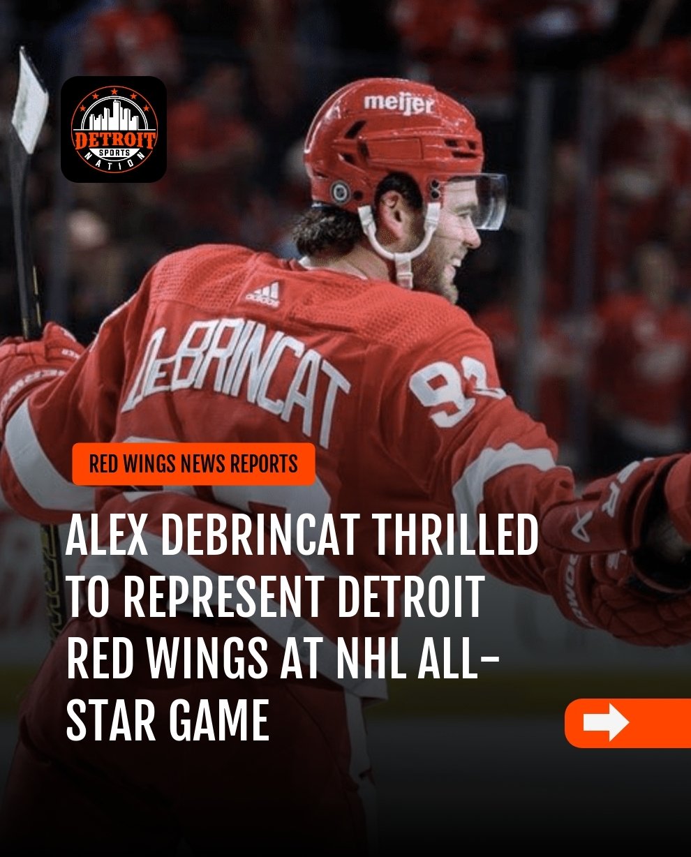 Alex DeBrincat Thrilled to Represent Detroit Red Wings at NHL All-Star ...