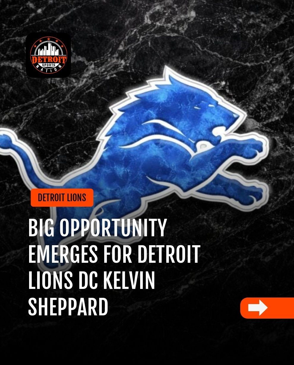 Big Opportunity Emerges for Detroit Lions DC Kelvin Sheppard - Detroit ...