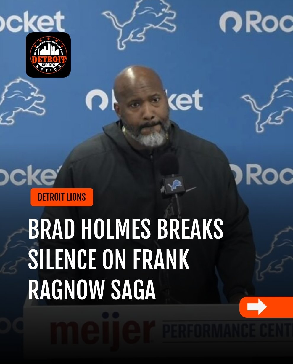Brad Holmes Breaks Silence on Frank Ragnow Saga - Detroit Sports Nation