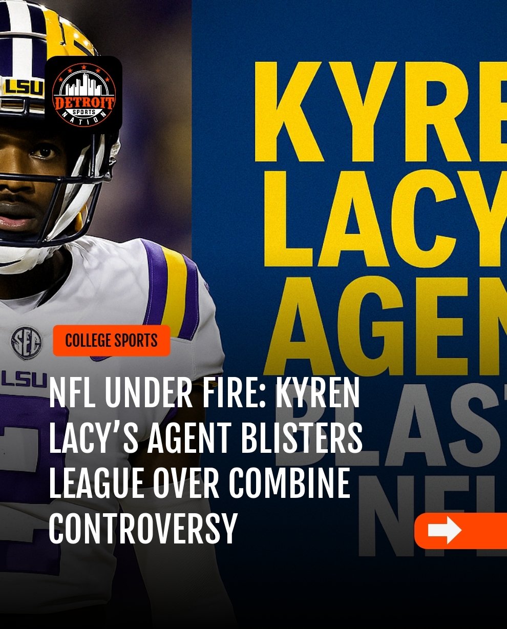 NFL Under Fire: Kyren Lacy’s Agent Blisters League Over Combine ...