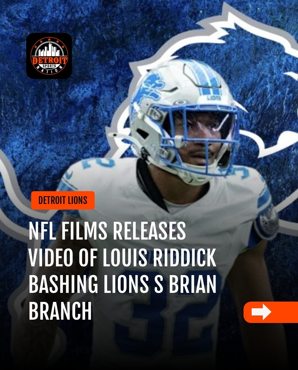 NFL Films Releases Video of Louis Riddick Bashing Lions S Brian Branch ...
