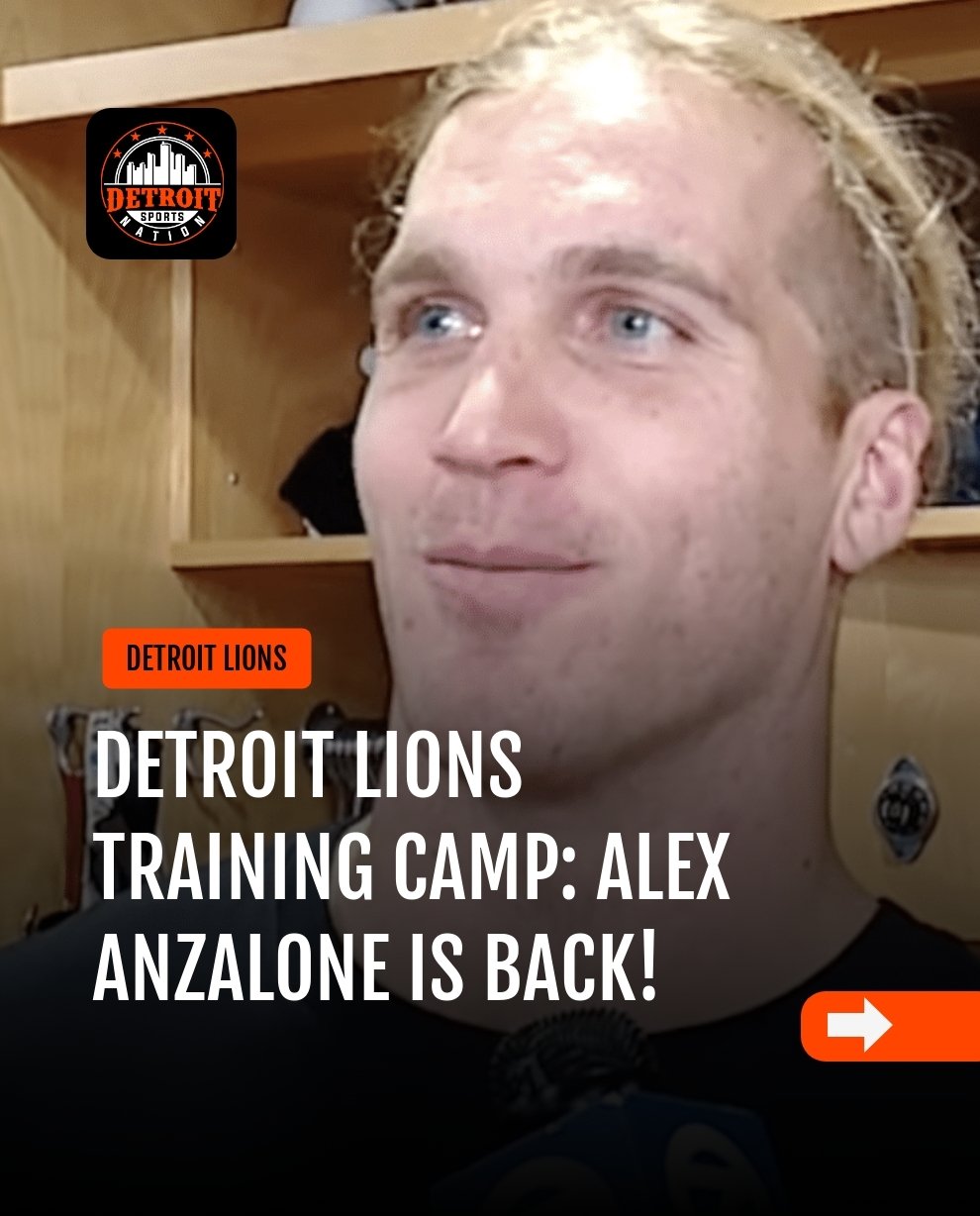 Detroit Lions Training Camp: Alex Anzalone is Back! - Detroit Sports Nation