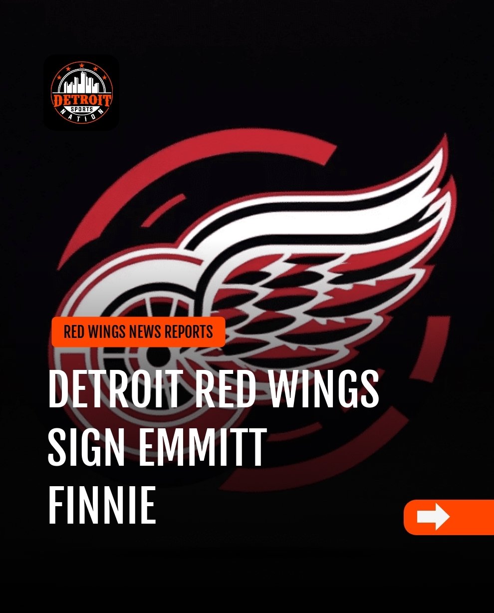 Detroit Red Wings Sign Emmitt Finnie - Detroit Sports Nation