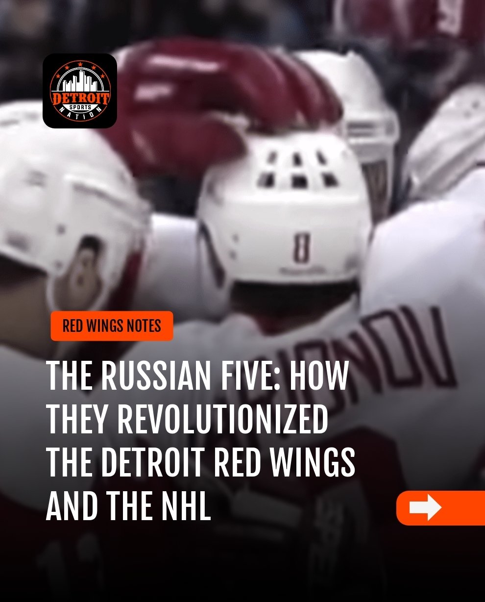 The Russian Five: How They Revolutionized the Detroit Red Wings and the ...