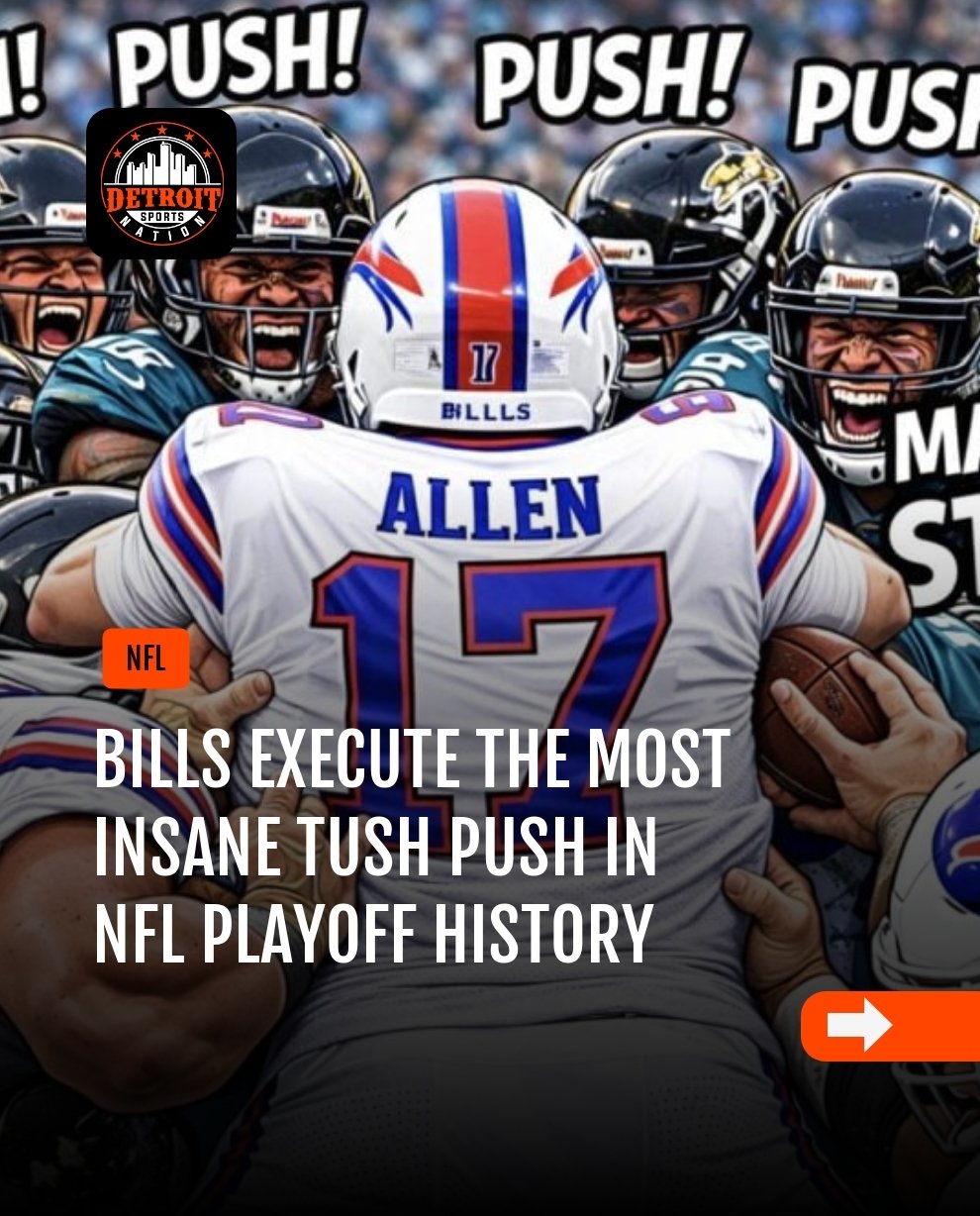 Bills Execute the Most Insane Tush Push in NFL Playoff History ...
